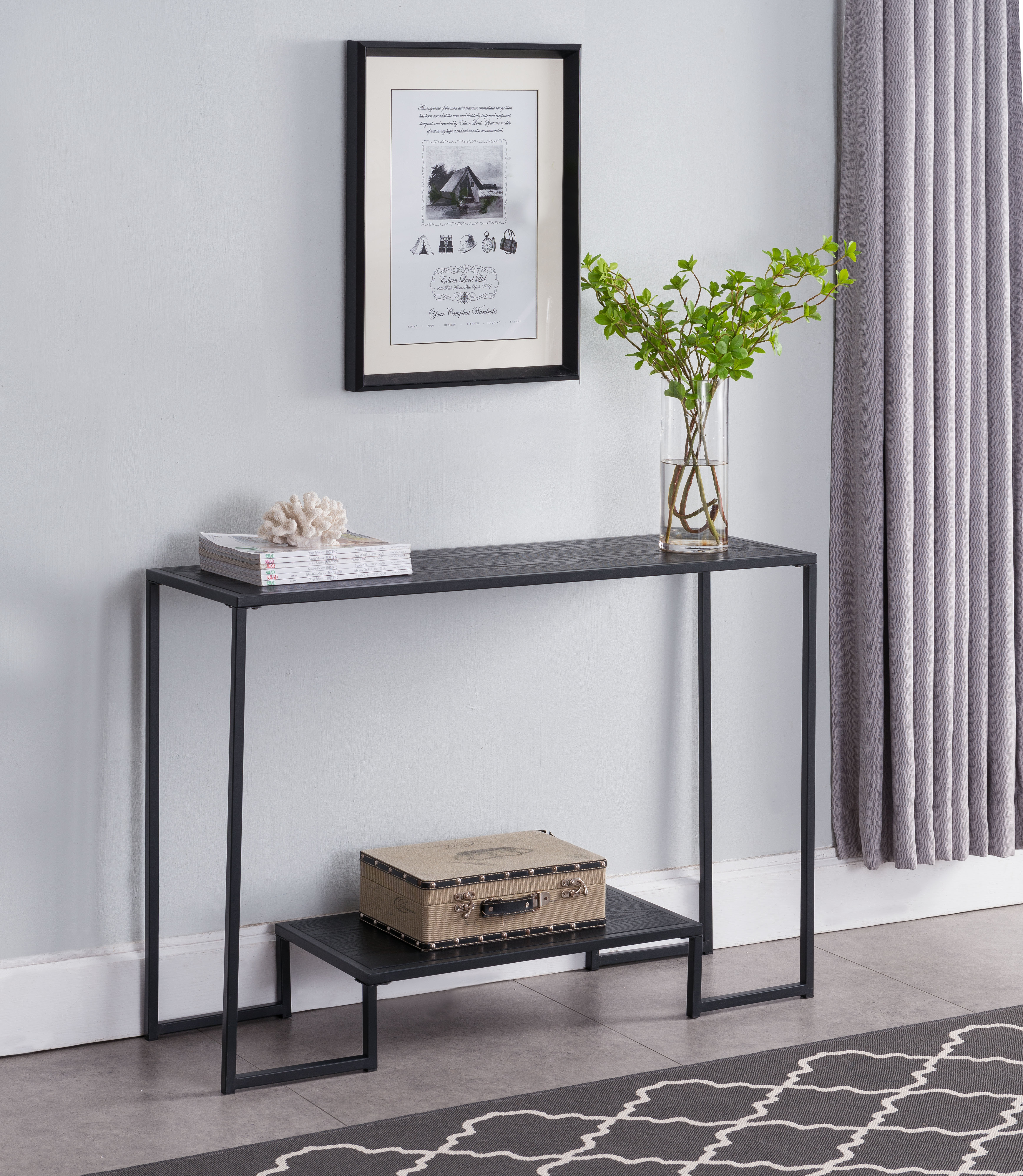 Modern metal console table store